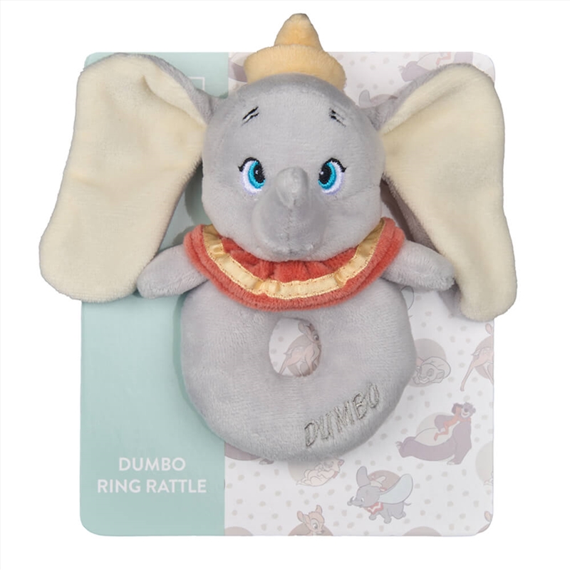 Buy Disney Classics Dumbo Ring Rattle Online | Sanity