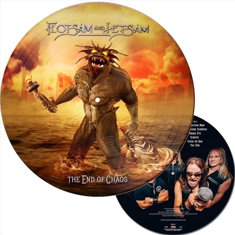Flotsam And Jetsam - The End Of Chaos (Picture Disc) | Sanity