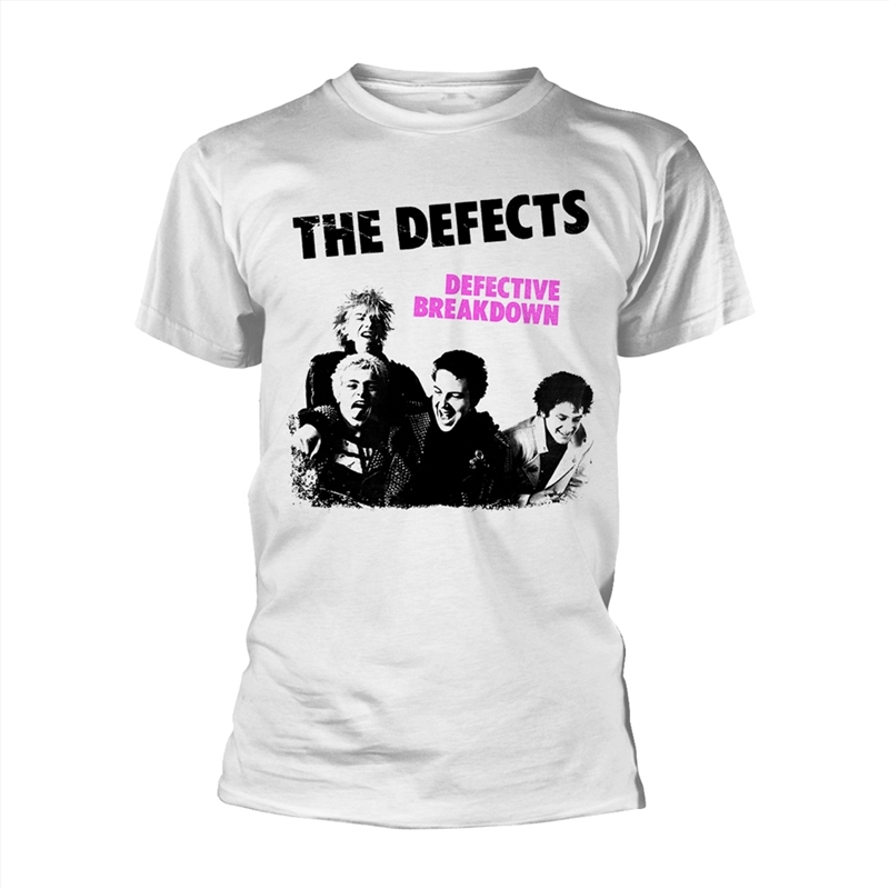 Buy Defective Breakdown: White - LARGE Online | Sanity