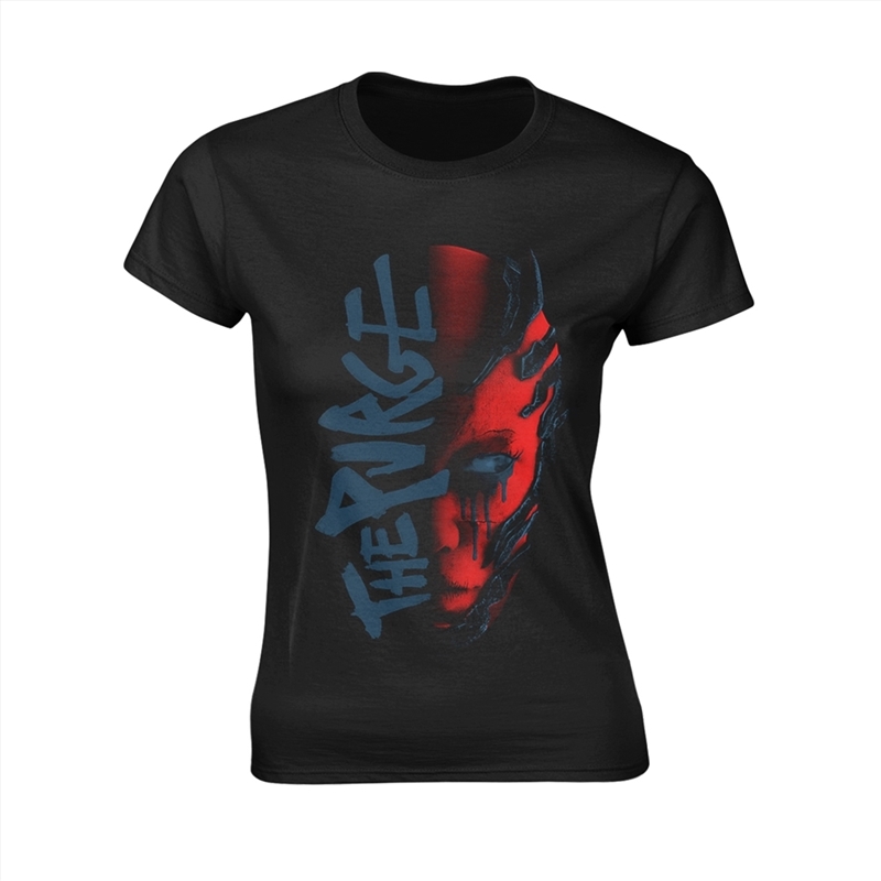 Buy Purge Outline (Red Face): Black - MEDIUM Online | Sanity