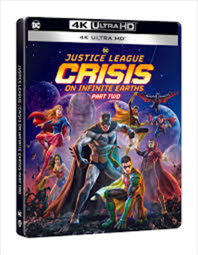 Buy Justice League - Crisis On Infinite Earths - Part Two - Steelbook UHD/BR Online | Sanity