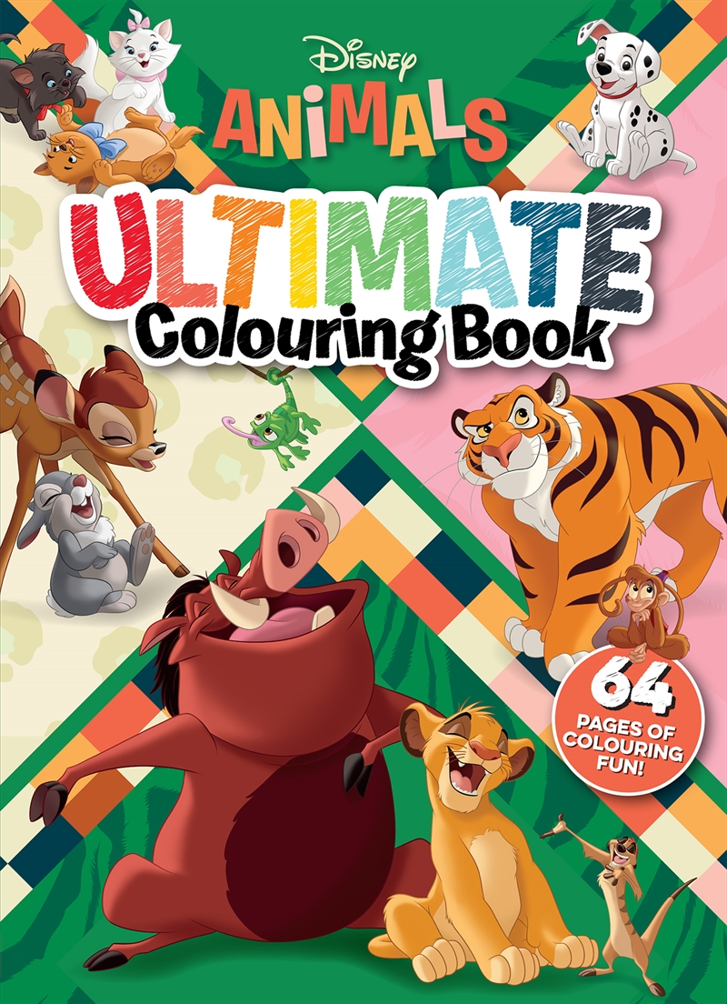 Buy Disney Animals: Ultimate Colouring Book (Starring The Lion King ...