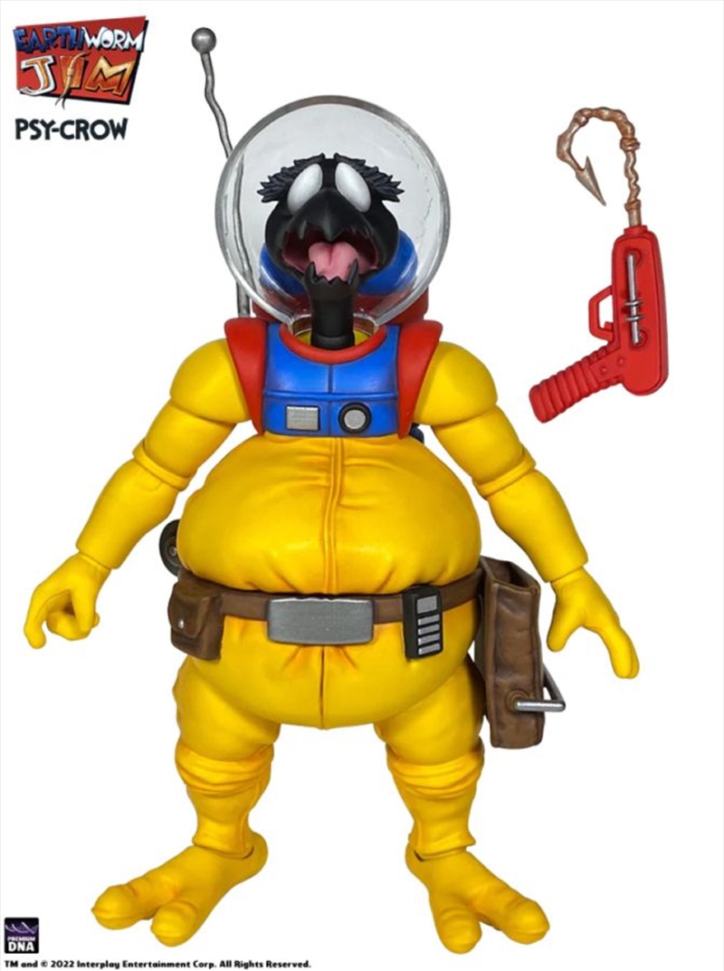 Buy Earthworm Jim - Psycrow Action Figure Online | Sanity