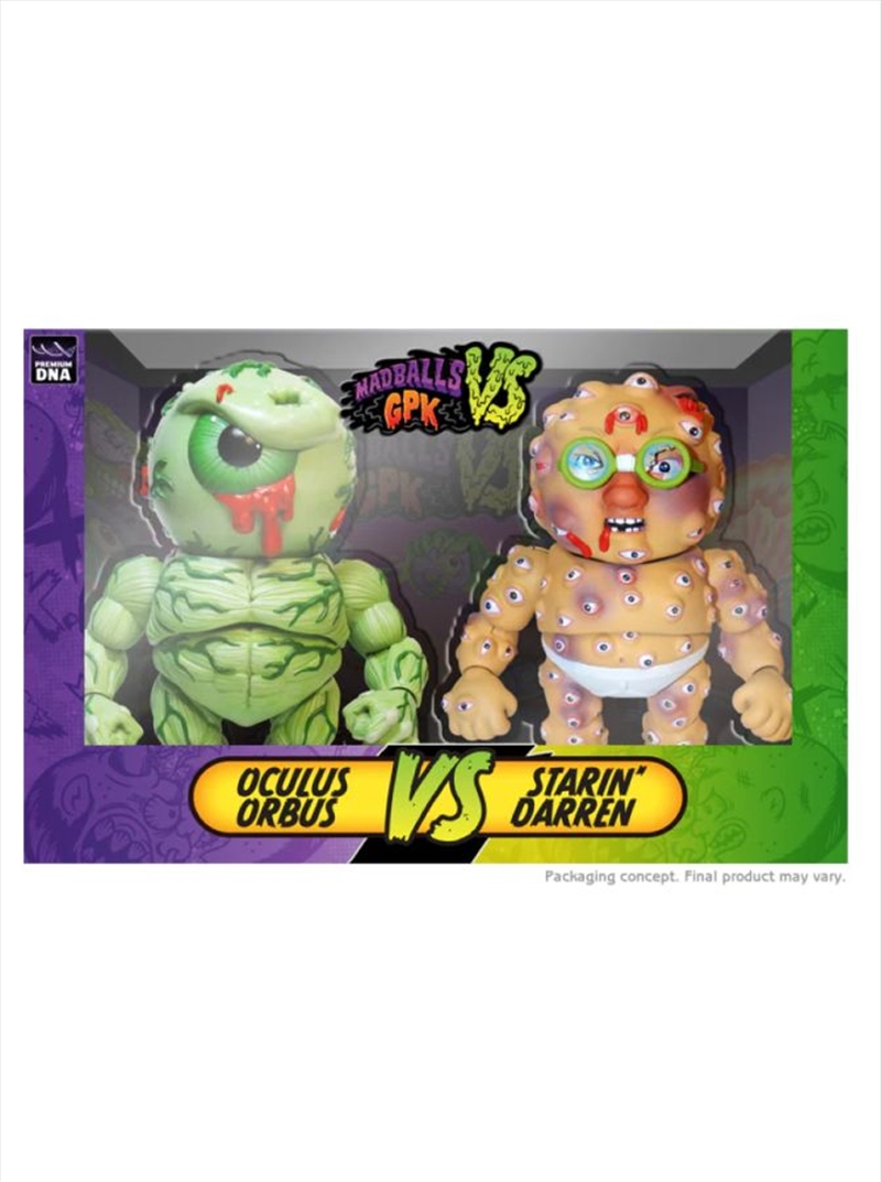 Buy Madballs vs GPK - Starin' Darren vs Oculus Orbus Action Figure Set ...