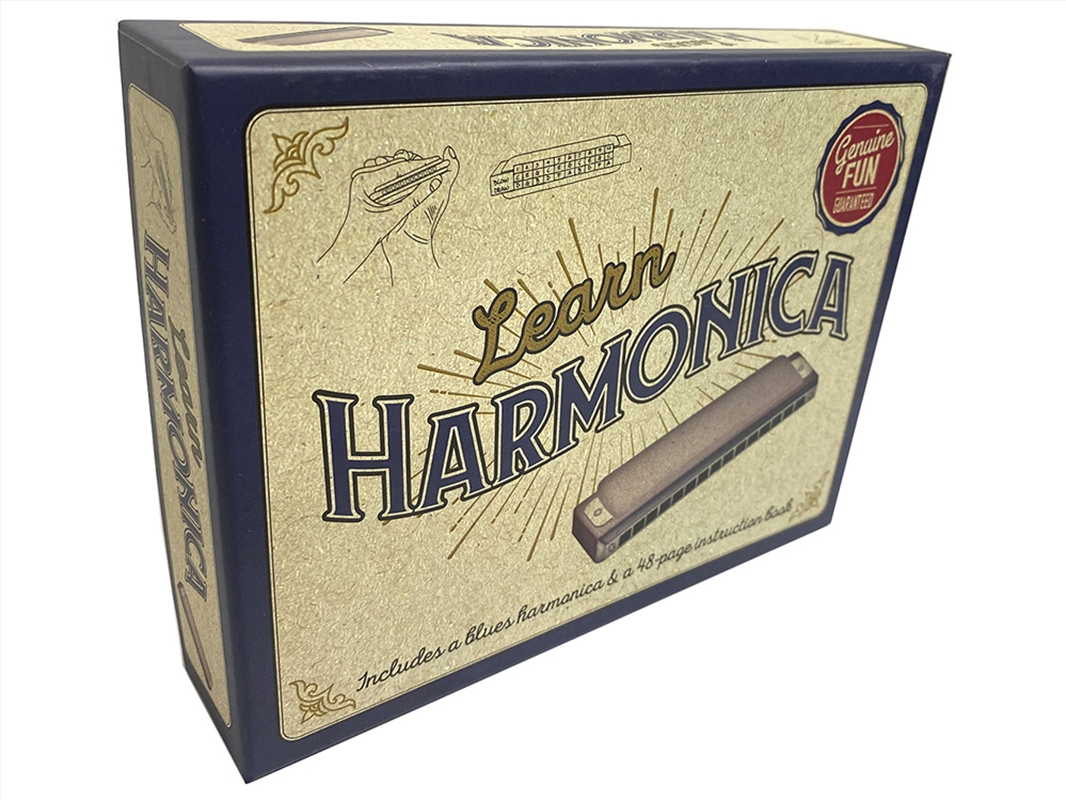 Buy Learn Harmonica Cardboard Box Online | Sanity