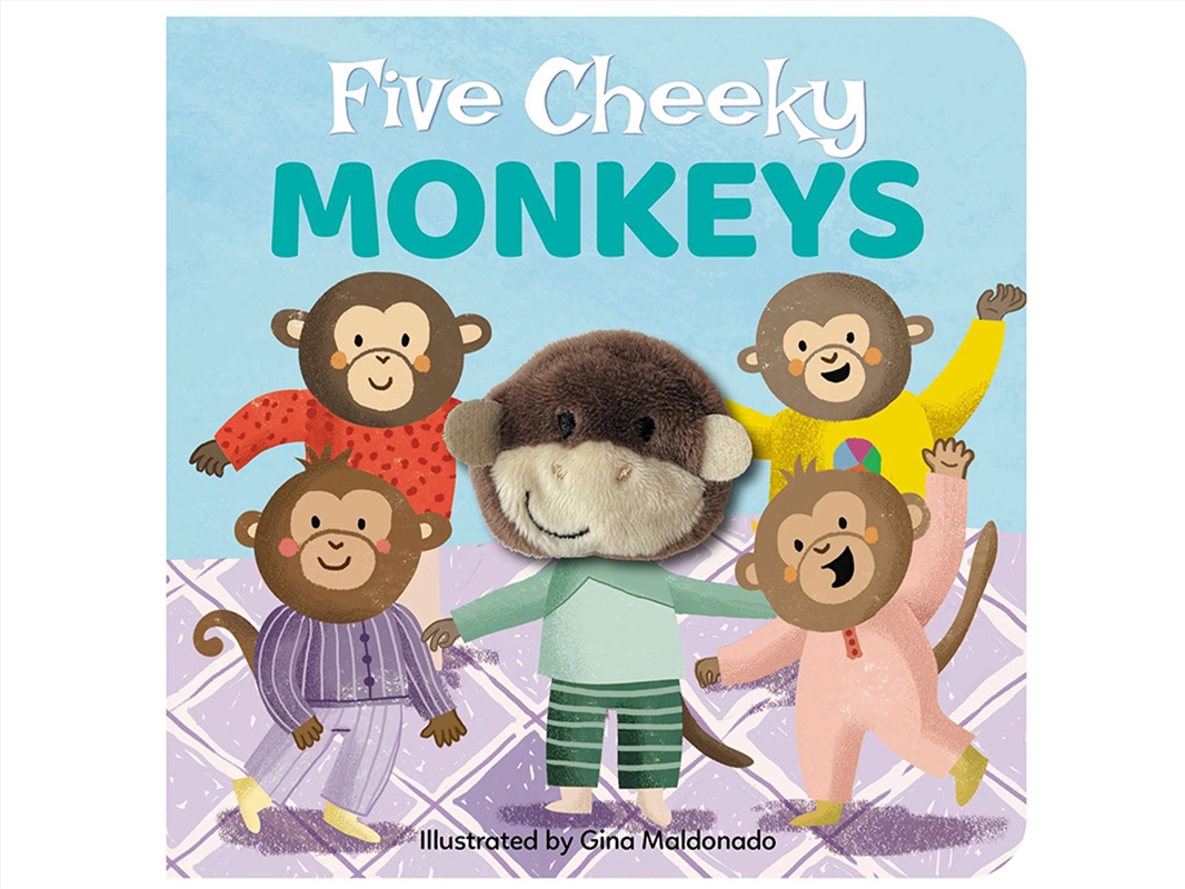 Buy Five Cheeky Monkeys Finger Puppet Online | Sanity