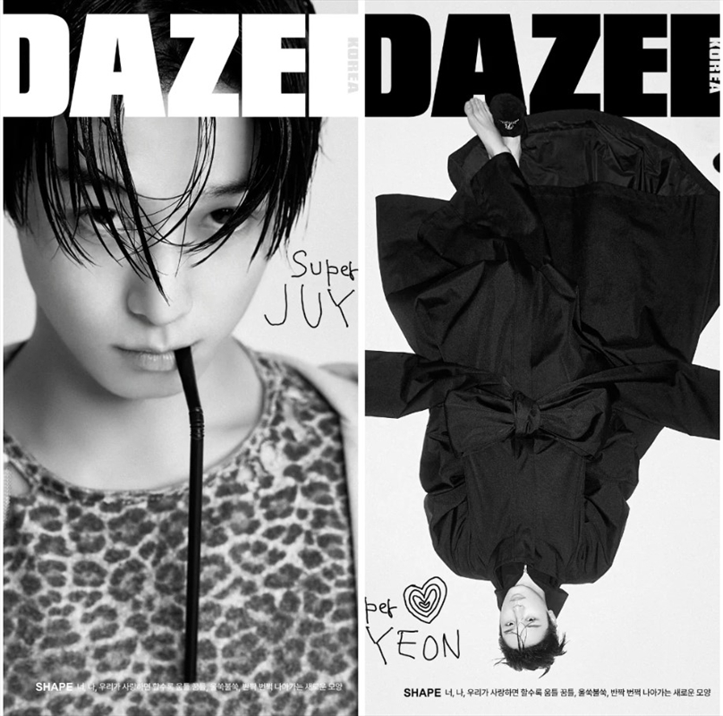 Buy Dazed & Confused Korea The Boyz Juyeon Cover Set - Dazed Magazine 2024 June Issue Online ...