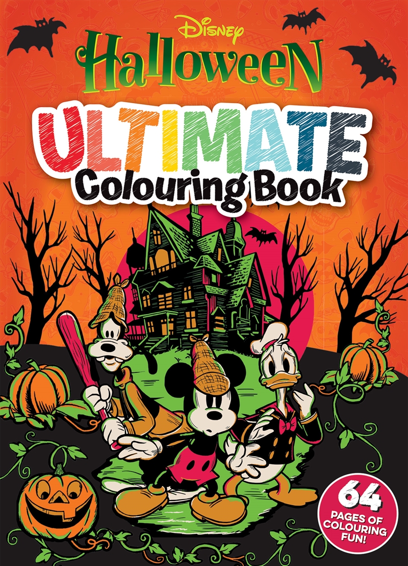 Buy Disney Halloween: Ultimate Colouring Book Online | Sanity