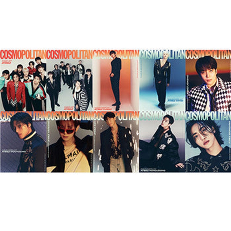 Buy Ateez Cosmopolitan Magazine 2024 July Issue All Set Online | Sanity