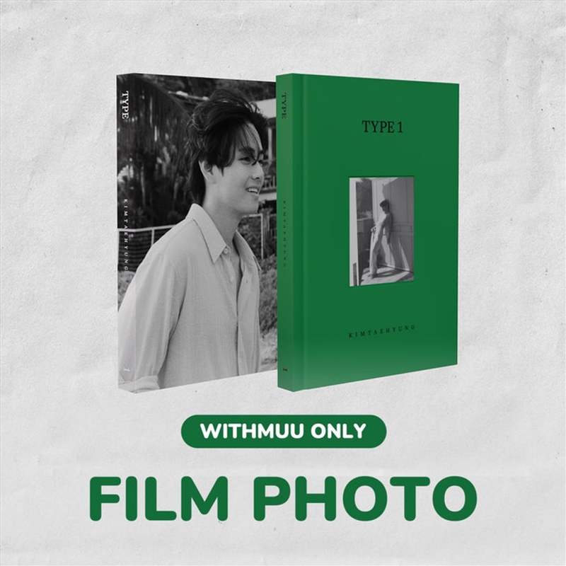 Buy BTS V - TYPE 1 Photobook Ver WITHMUU GIFT) Online | Sanity