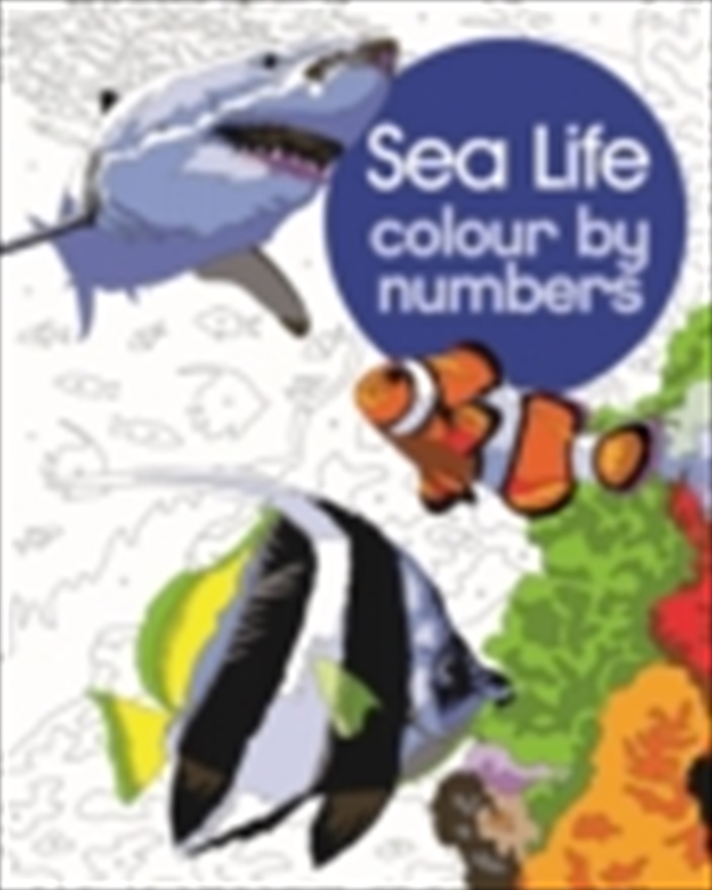 Buy Sea Life Colour By Numbers Online | Sanity