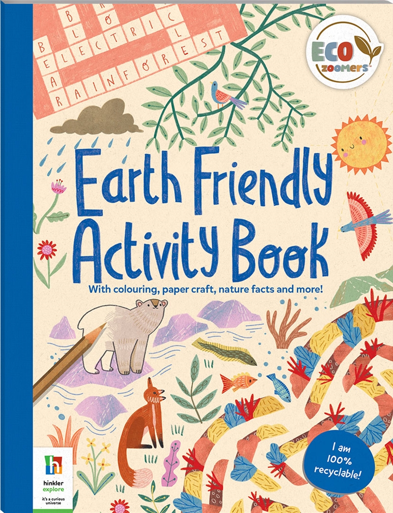 Buy Kids Activity Book - Eco Zoomers Earth Friendly Activity Book ...