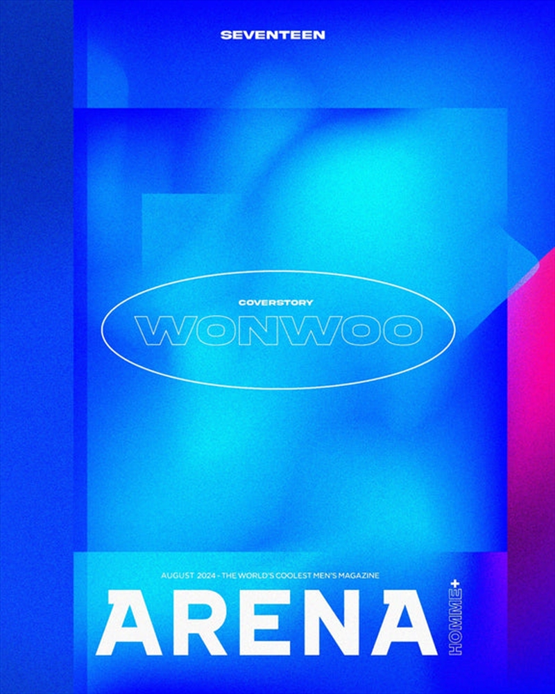 Buy Seventeen Wonwoo Arena Homme Magazine 2024 August Issue A Cover ...