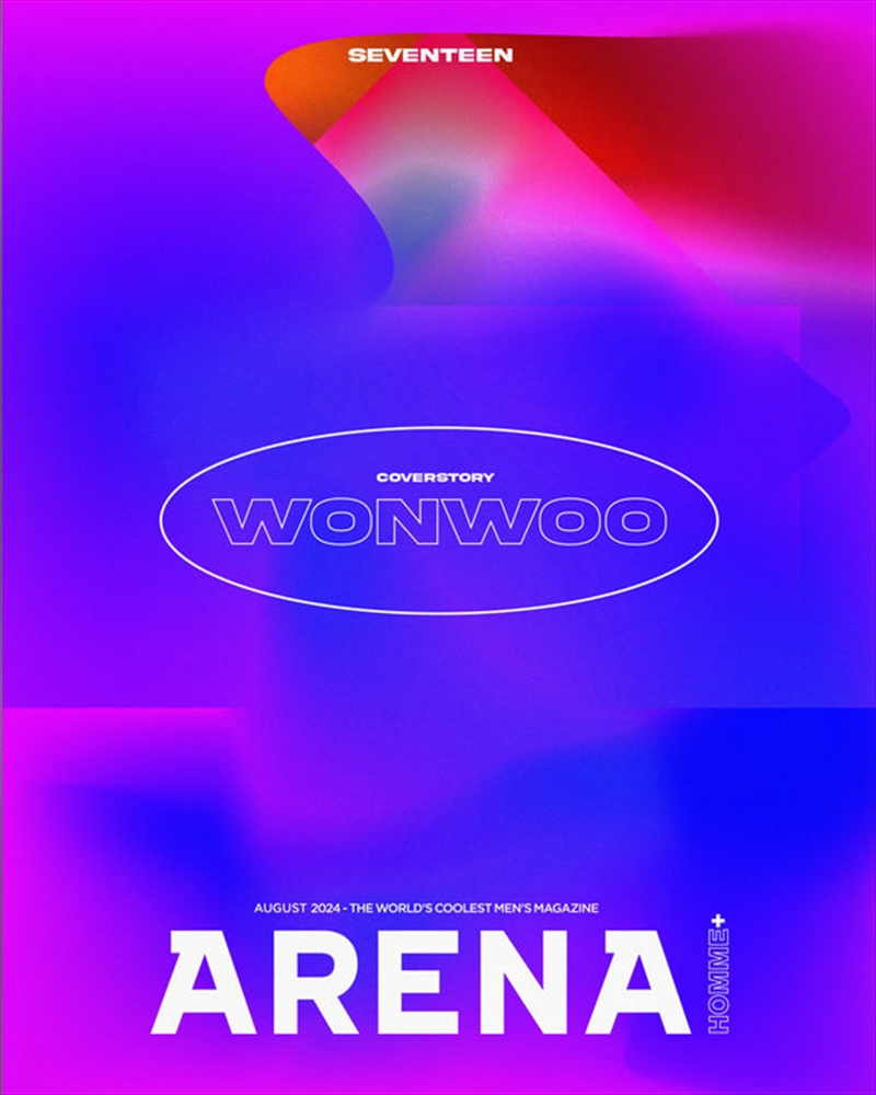 Buy Seventeen Wonwoo Arena Homme Magazine 2024 August Issue B Cover ...