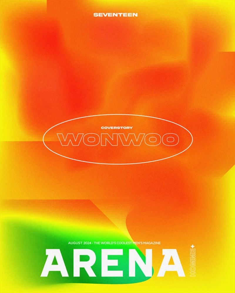 Buy Seventeen Wonwoo Arena Homme Magazine 2024 August Issue C Cover ...