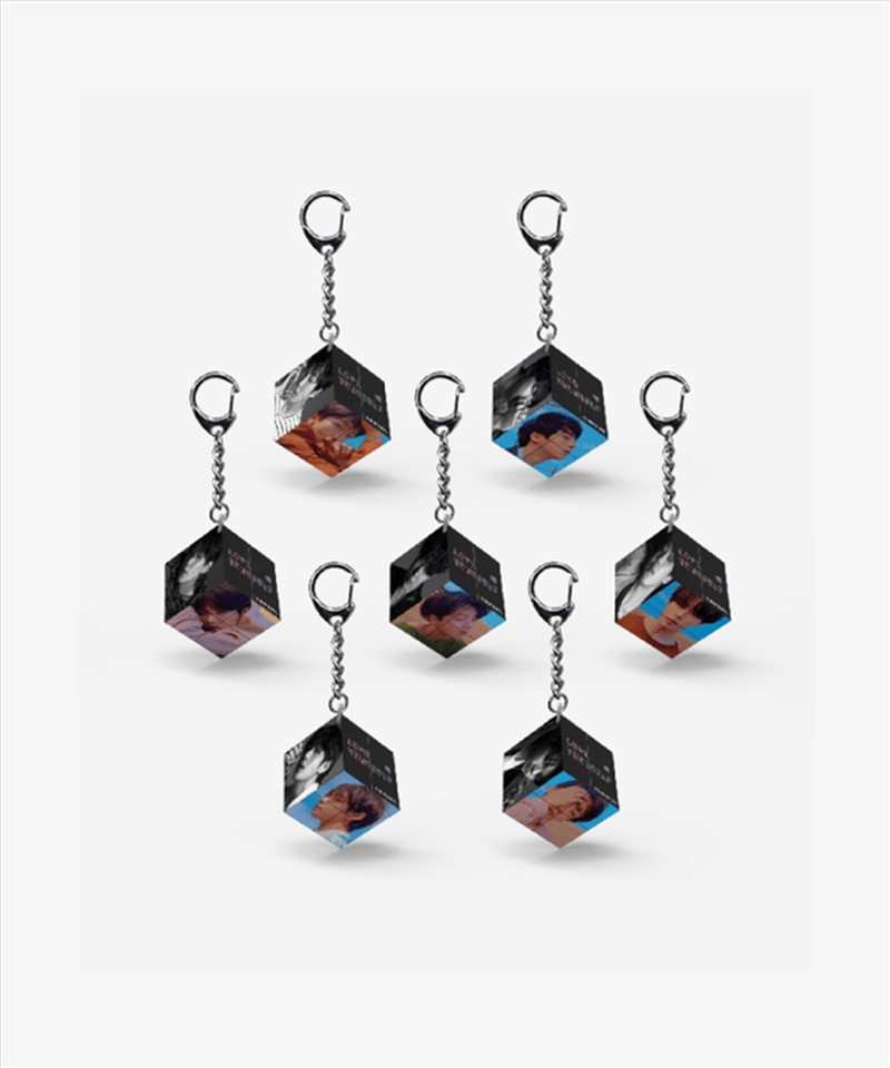 Buy Love Your Self Tear Official Md Mini Cube Keyring V Online | Sanity