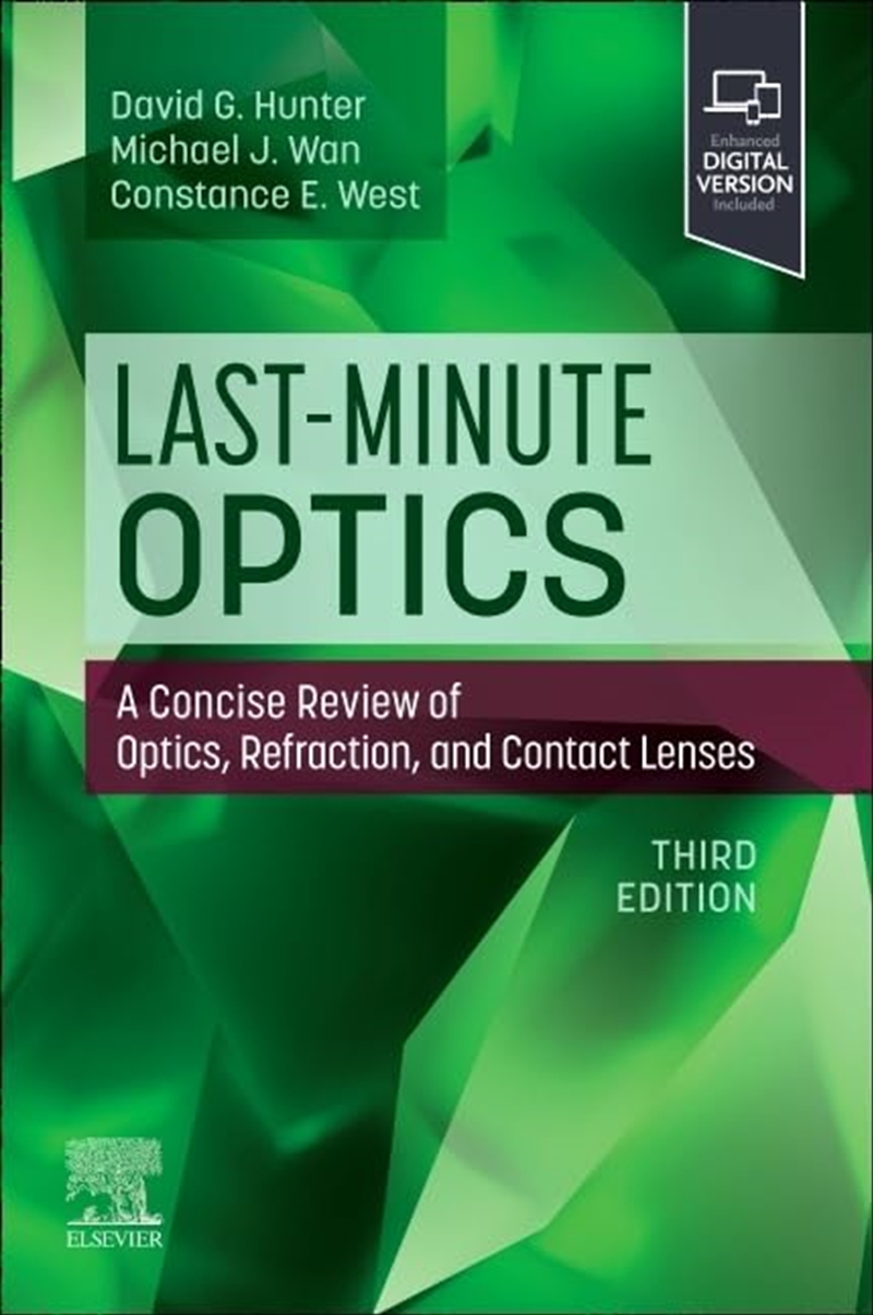Buy Last-Minute Optics: A Concise Review Of Optics, Refraction, And ...