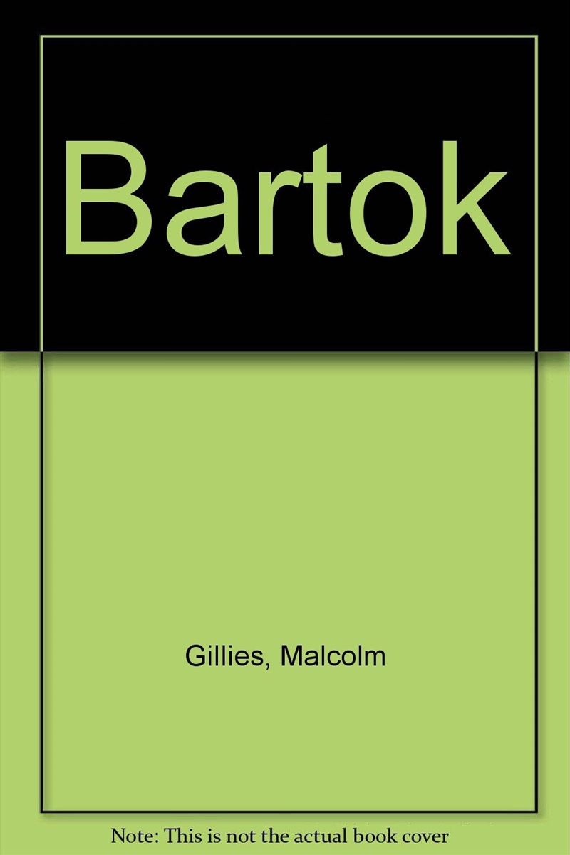 Buy Bartók: His Life and Works (Master Musicians Series) Online | Sanity