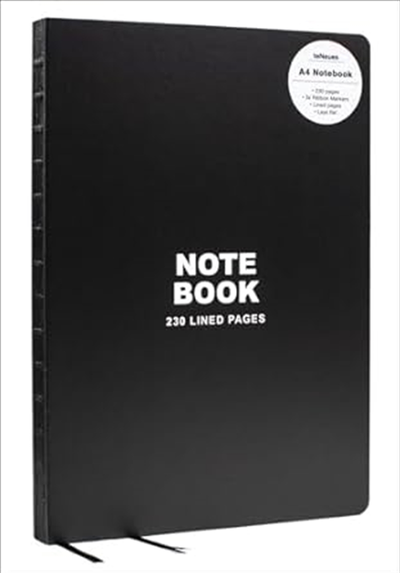 Buy Black A4 Notebook Online | Sanity