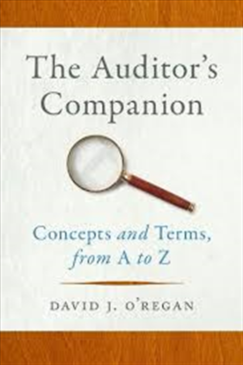 Buy The Auditor's Companion: Concepts and Terms, from A to Z Online | Sanity