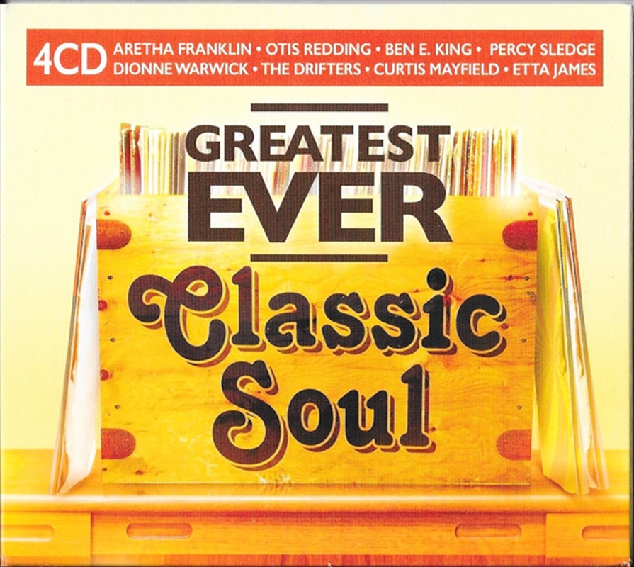 Buy Greatest Ever Classic Soul / Various Online | Sanity