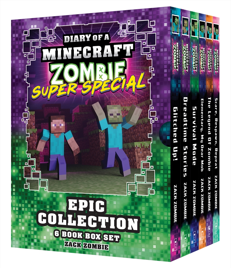 Buy Diary of a Minecraft Zombie: Super Special 1-6 Collection Online ...