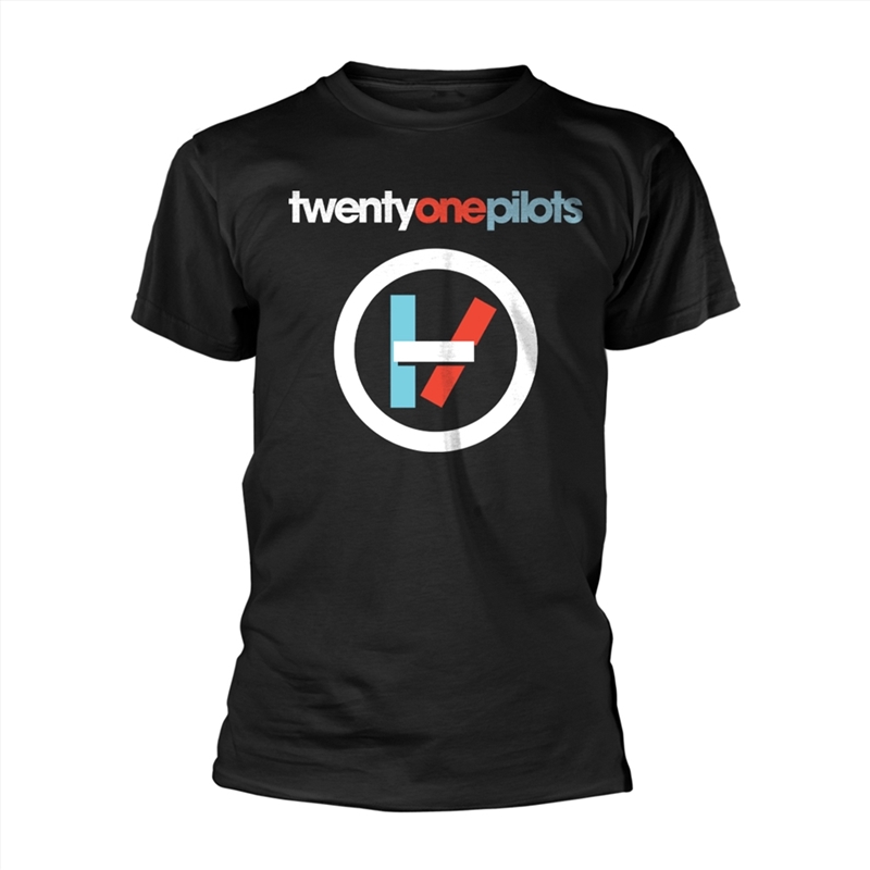 Buy Twenty One Pilots - Vessel Logo: Black: Xl Tshirt Online | Sanity
