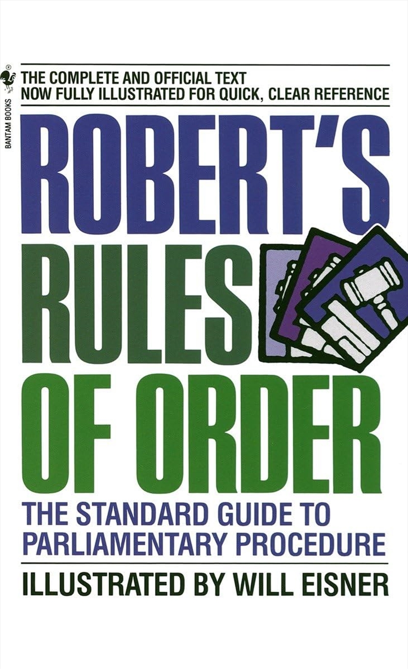 Buy Roberts Rules Of Order Online | Sanity
