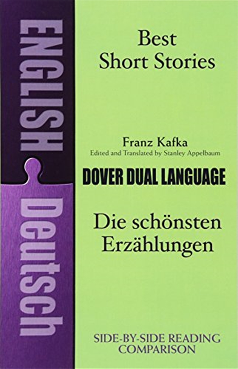 Franz Kafka - Best Short Stories Dual Language - 9780486295619 | Sanity