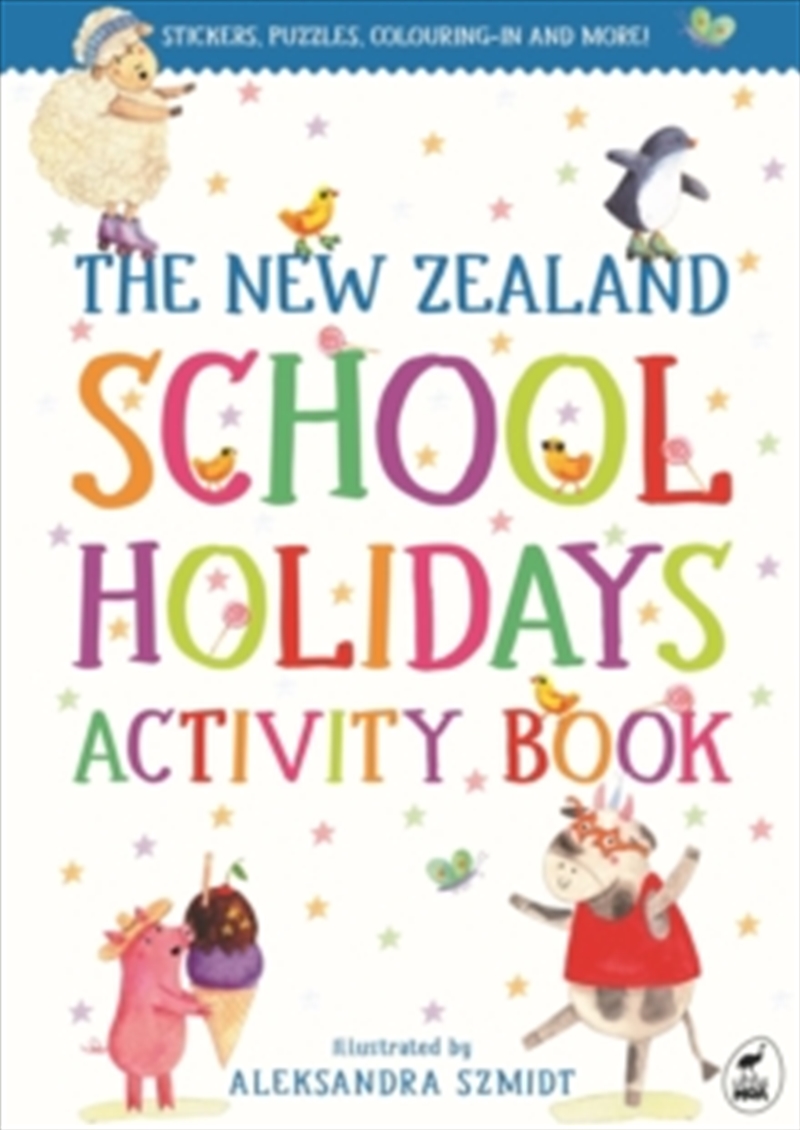 Buy The New Zealand School Holidays Activity Book Online | Sanity