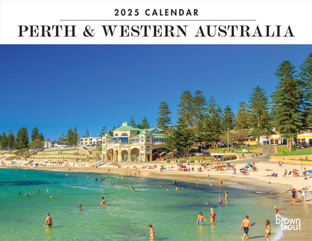 Buy Perth & Western Australia 2025 Horizontal Calendar Online | Sanity