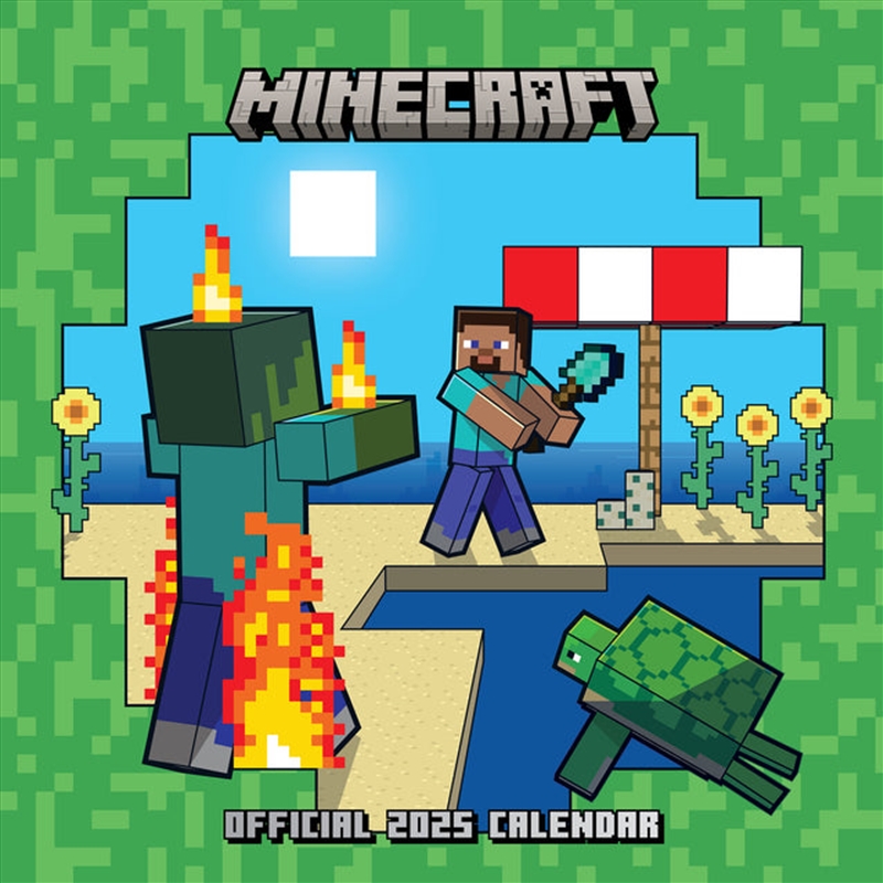 Buy Minecraft 2025 Square Calendar Online | Sanity