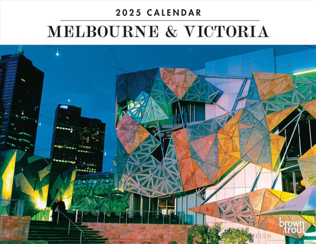 Buy Melbourne & Victoria 2025 Horizontal Calendar Online | Sanity