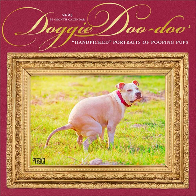 Buy Doggie Doo Doo 2025 Square Calendar Online | Sanity