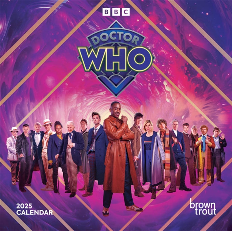 Buy Doctor Who 2025 Square Calendar Online | Sanity