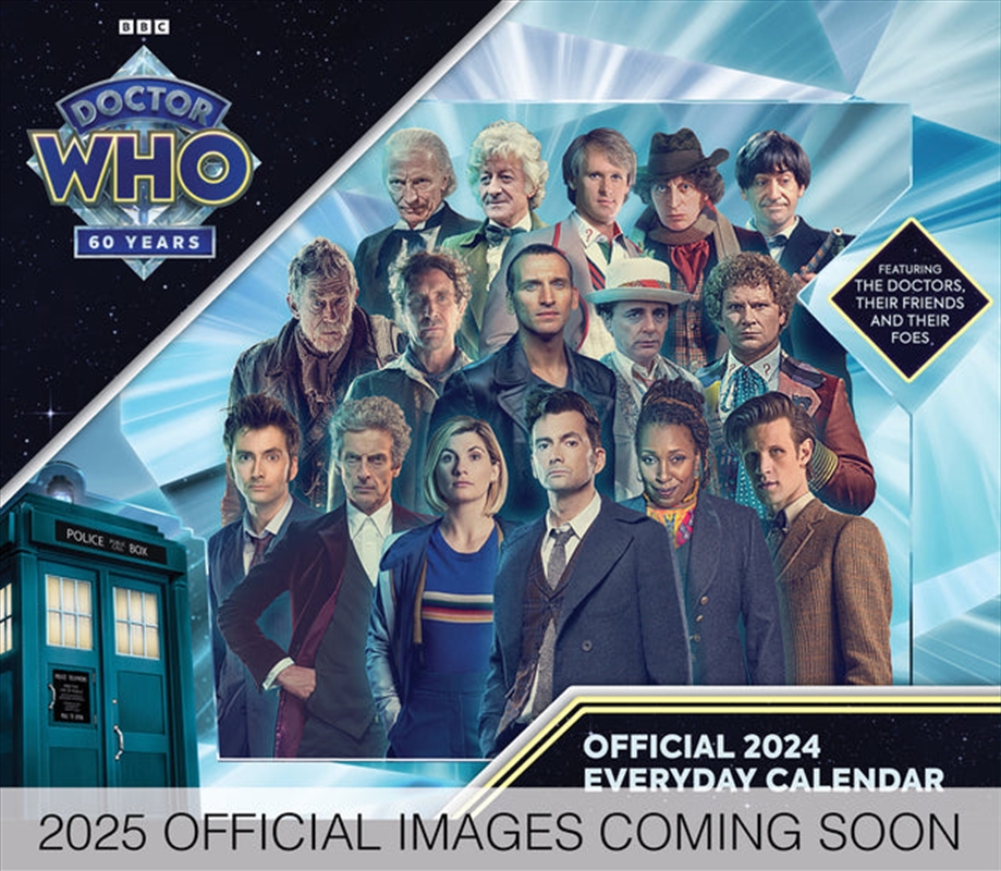 Buy Doctor Who 2025 Boxed Calendar Online | Sanity