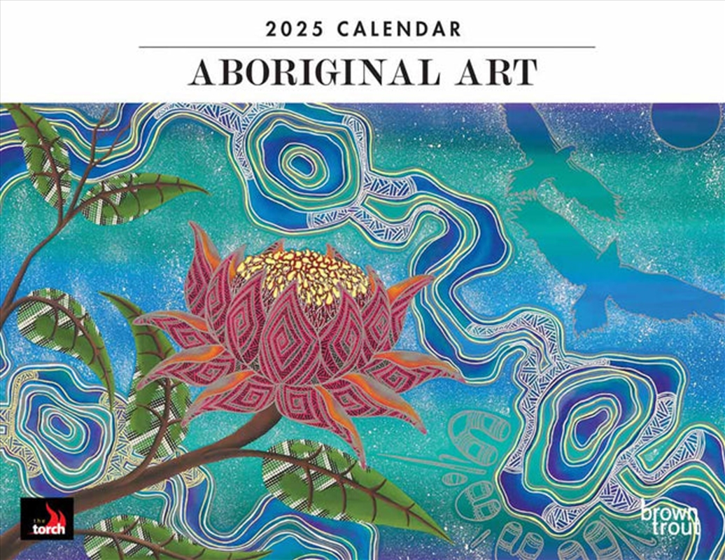 Buy Aboriginal Art 2025 Horizontal Calendar Online | Sanity