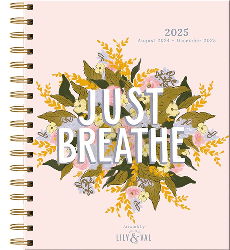 Buy Just Breathe 2025 Plan-It Planner Calendar Online | Sanity
