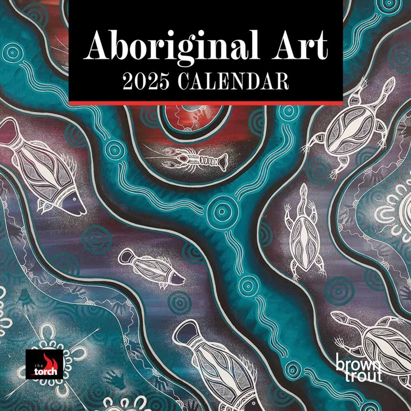 Buy Aboriginal Art 2025 Square Calendar Online | Sanity