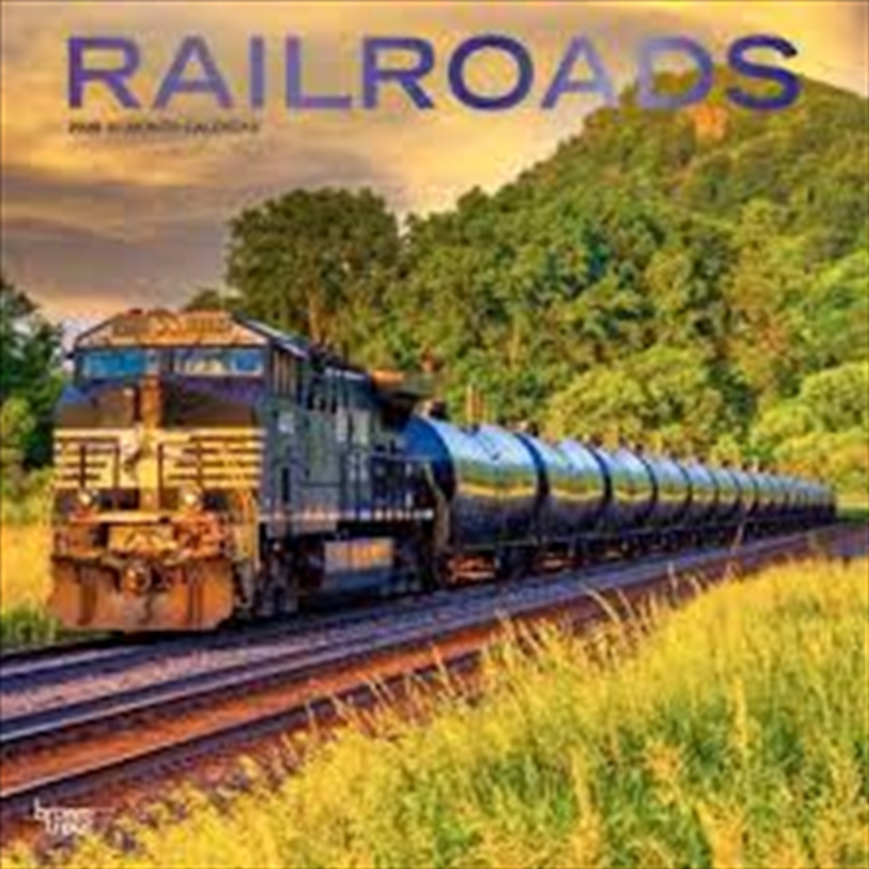 Buy Railroads 2025 Square Calendar Online | Sanity