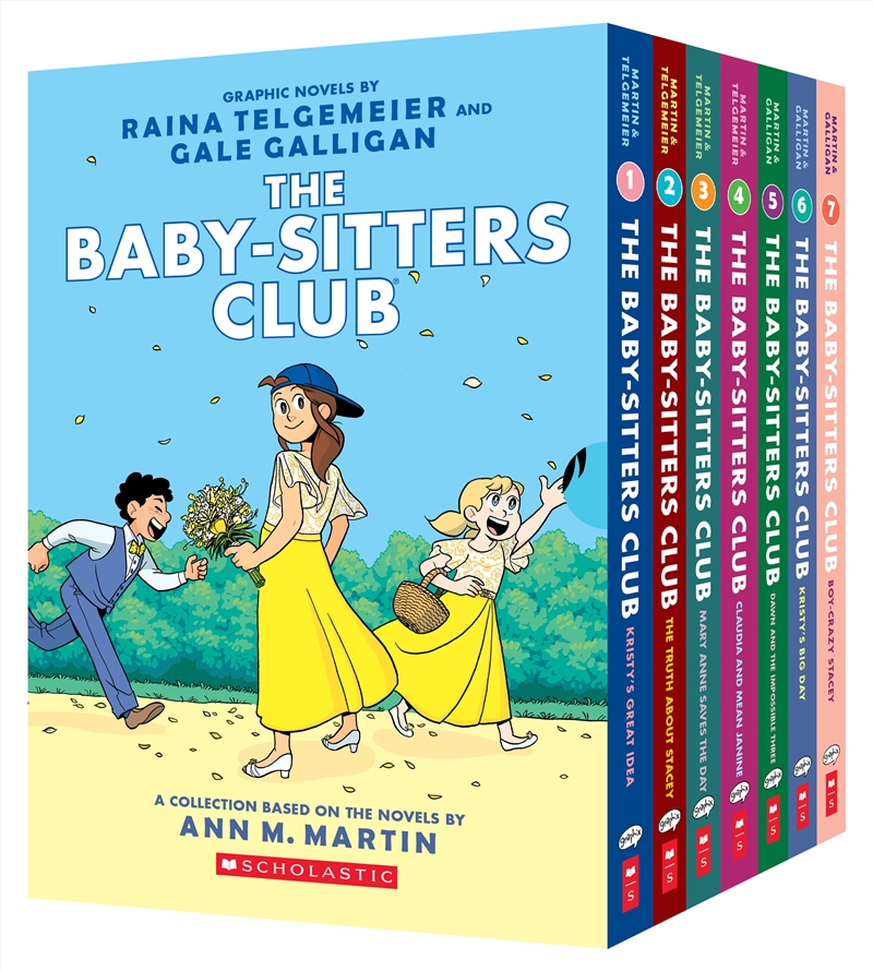 Buy The Baby-Sitters Club: 7-Book Graphic Novel Boxed Set Online | Sanity