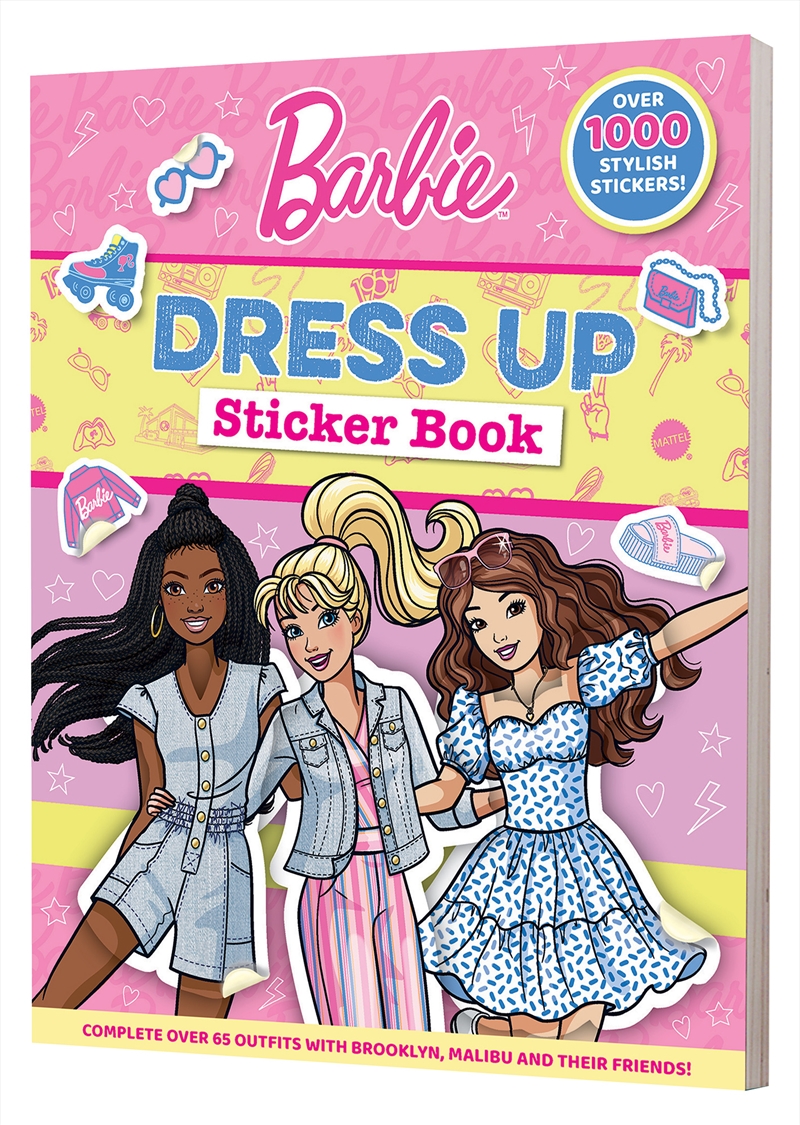 Buy Barbie: Dress Up Sticker Book (Mattel) Online | Sanity