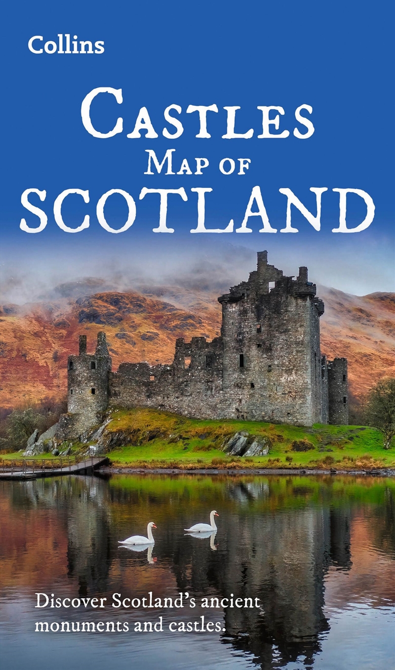 Buy Collins Pictorial Maps - Castles Map Of Scotland Online | Sanity