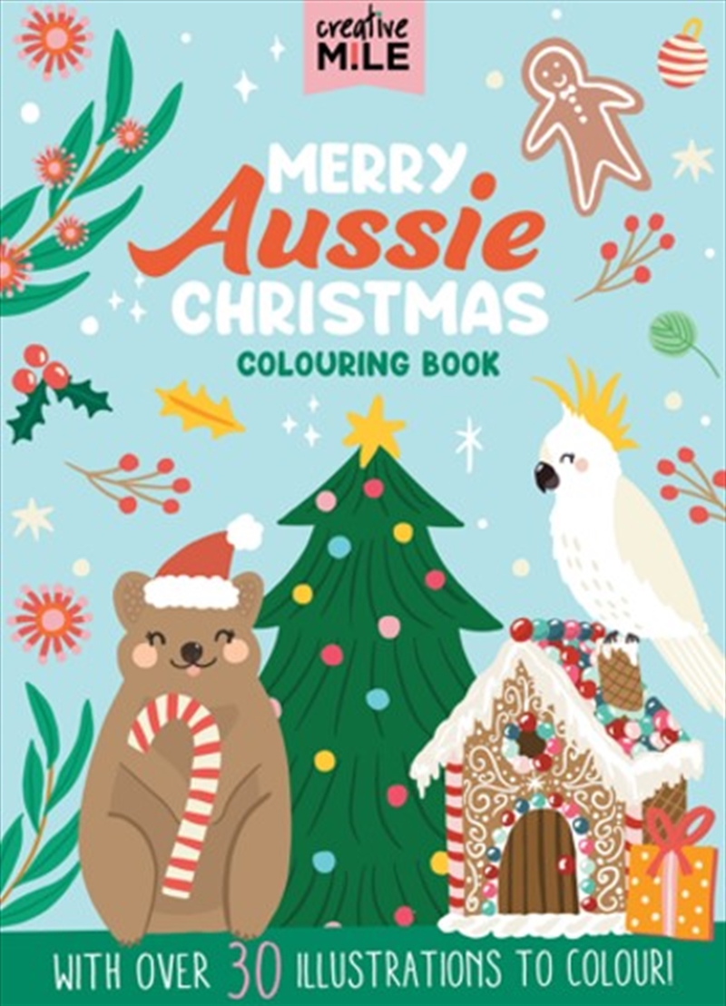 Buy Merry Aussie Christmas Colouring Book Online | Sanity
