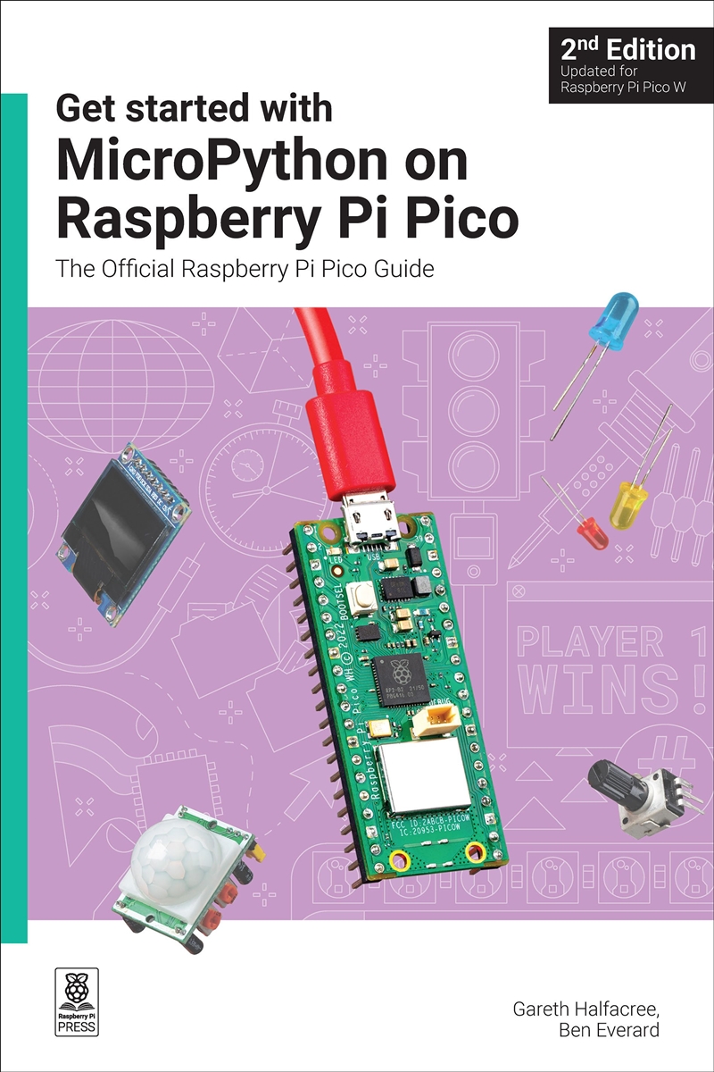 Buy Get Started with MicroPython on Raspberry Pi Pico Online | Sanity
