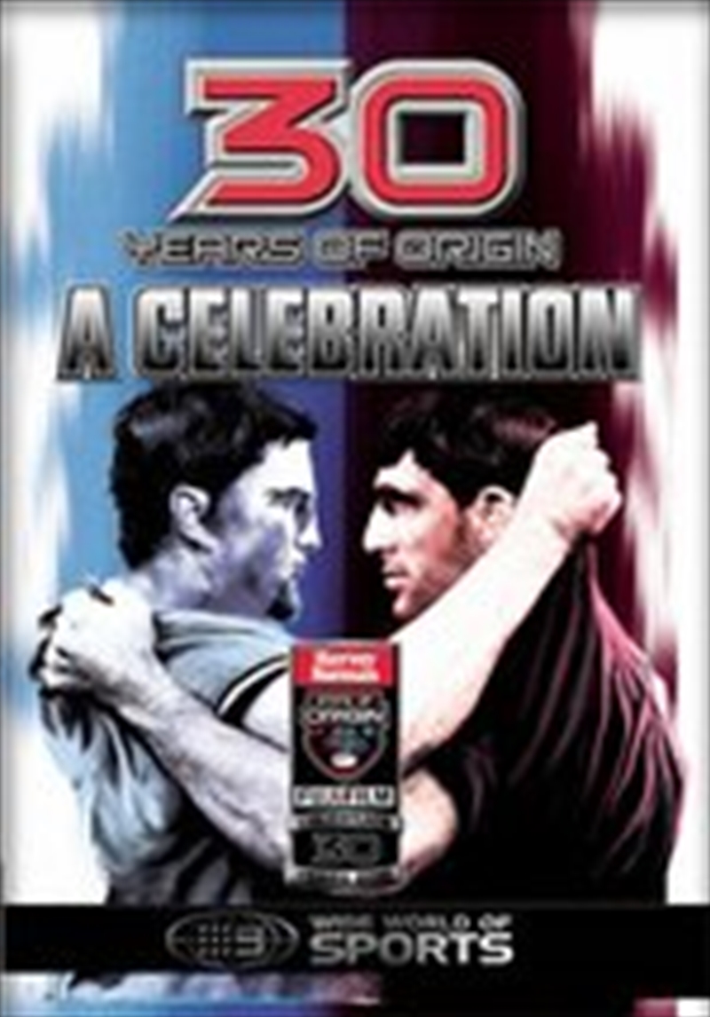 Buy 30 Years Of State Of Origin DVD Online | Sanity