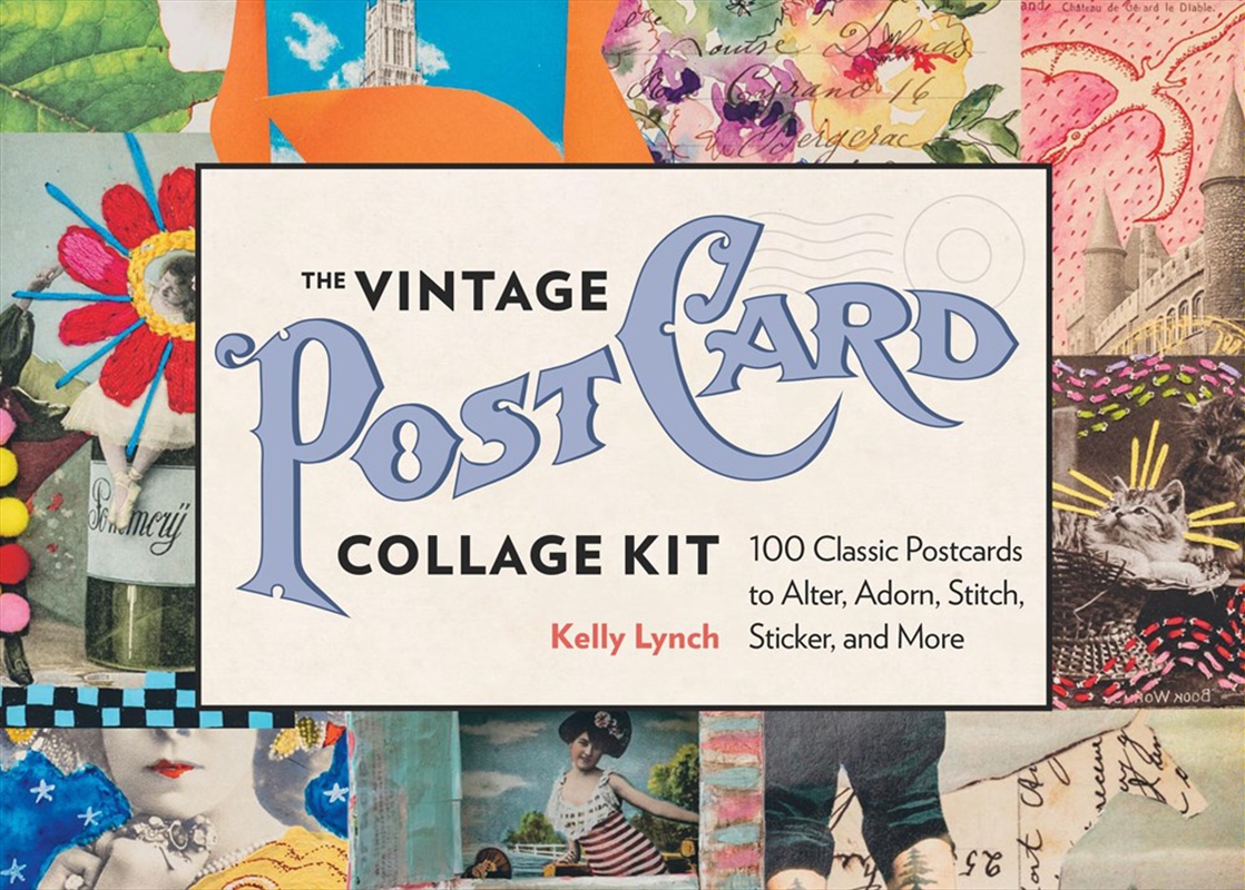 Kelly Lynch - The Vintage Postcard Collage Kit - 9781635866193 | Sanity