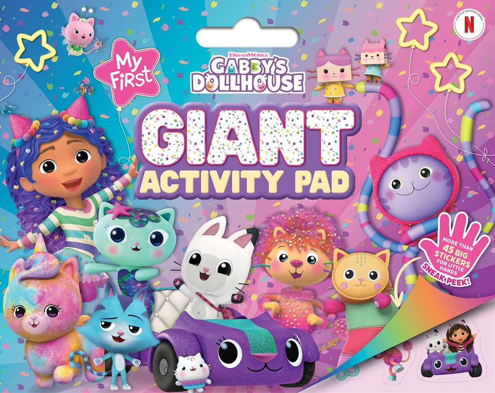 Buy Gabby’s Dollhouse: My First Giant Activity Pad (DreamWorks) Online ...