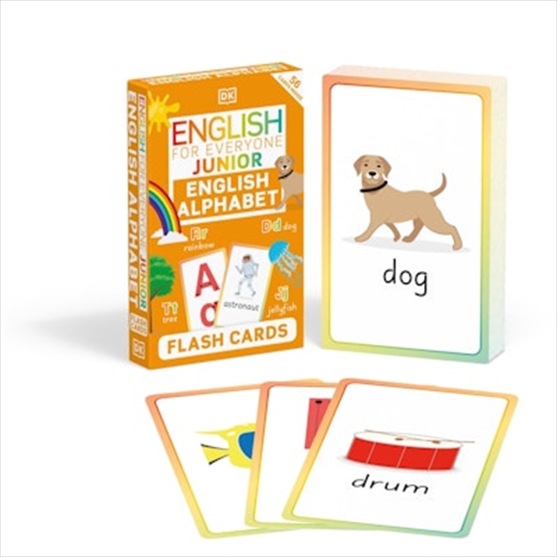 Buy English for Everyone Junior English Alphabet Flash Cards Online ...