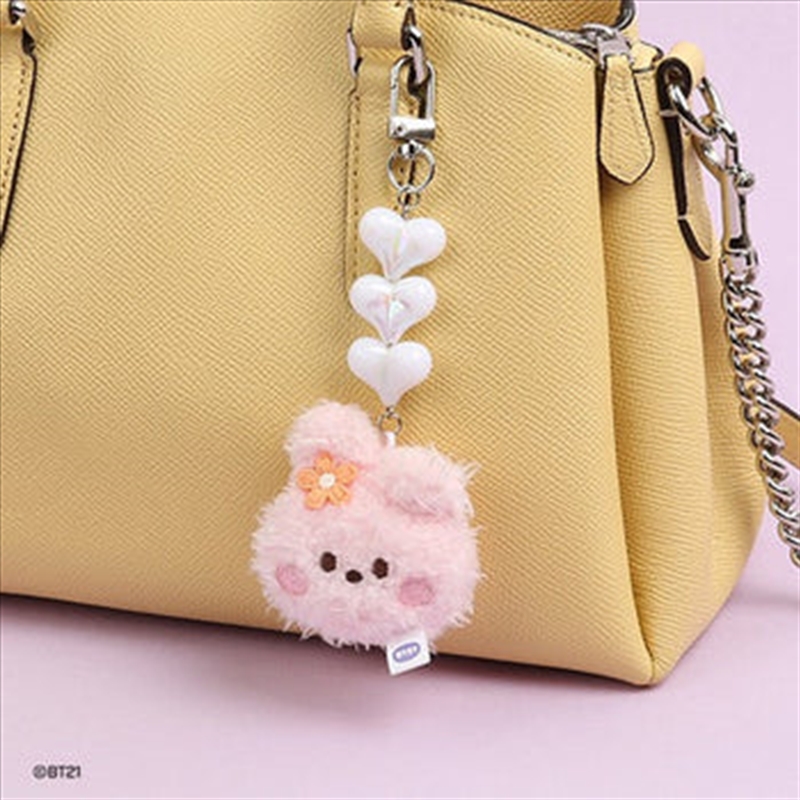 Buy Bt21 - Minini Beads Plush Keyring Face - Cooky Online | Sanity